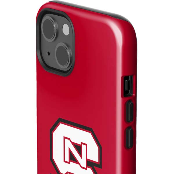 iPhone 15 Plus NC State Logo Red Impact Case | Maximum Protection – Skinit