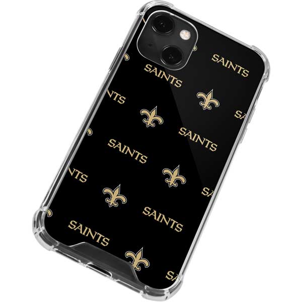 New Orleans Saints Blitz Series iPhone 15 Plus Clear Case | Clear Phone ...