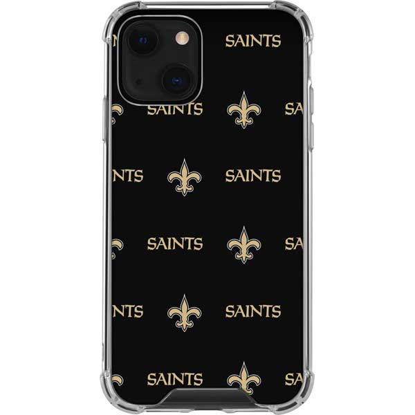 New Orleans Saints Blitz Series iPhone 15 Plus Clear Case | Clear Phone ...