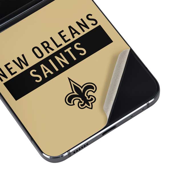 New Orleans Saints Gold Performance Series Skin for Galaxy Z Flip5 5G ...