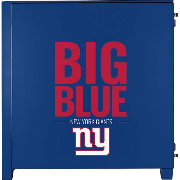 New York Giants Team Motto Corsair 4000D Tempered Glass Mid-Tower ATX ...