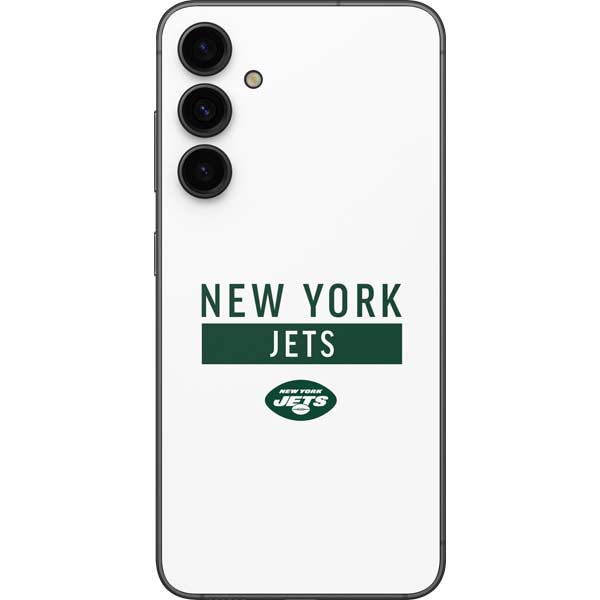 NFL New York Jets White Performance Series Galaxy S23 FE Skin | Skinit
