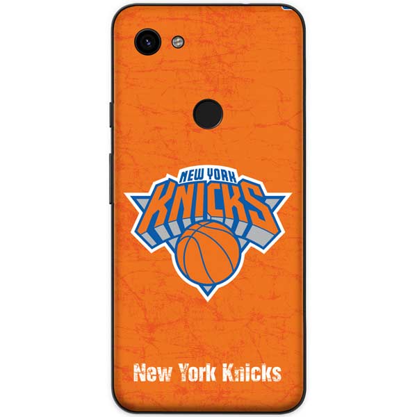 New York Knicks Orange Primary Logo Google Pixel Skin | NBA – Skinit