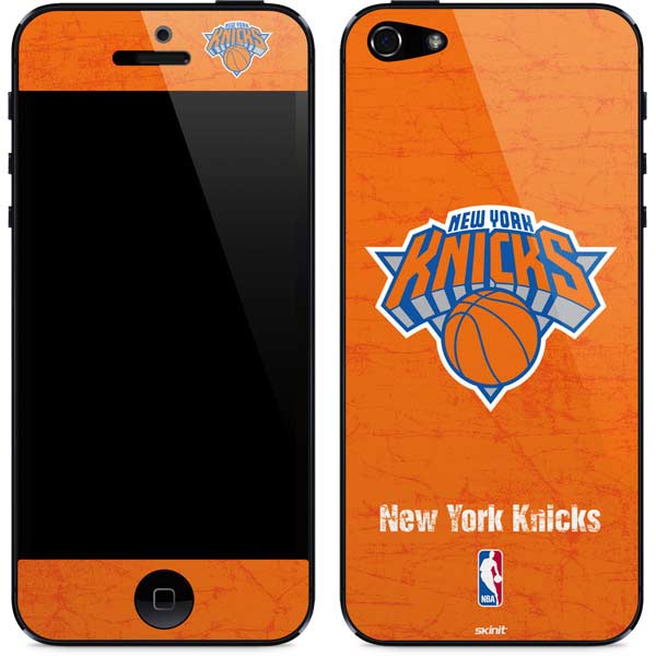 New York Knicks Orange Primary Logo Apple iPhone Skin | NBA – Skinit