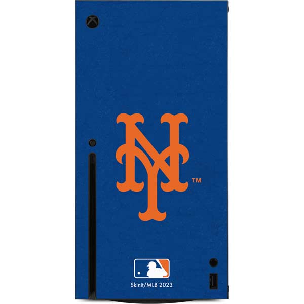 New York Mets - Solid Distressed Microsoft Xbox Skin | MLB – Skinit