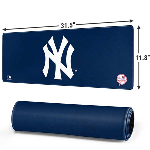 Skinit New York Yankees - Solid Distressed XL Gaming Mouse Pad
