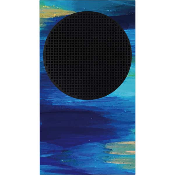 Ocean Blue Brush Stroke Microsoft Xbox Skin | Art – Skinit