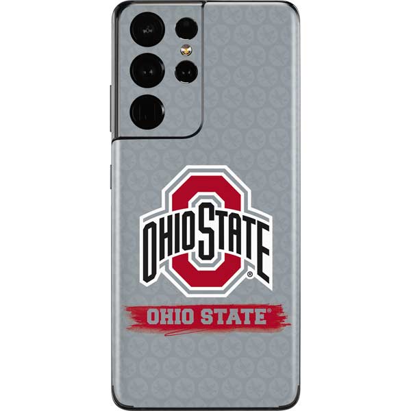 Ohio State Distressed Logo Samsung Galaxy Skin – Skinit