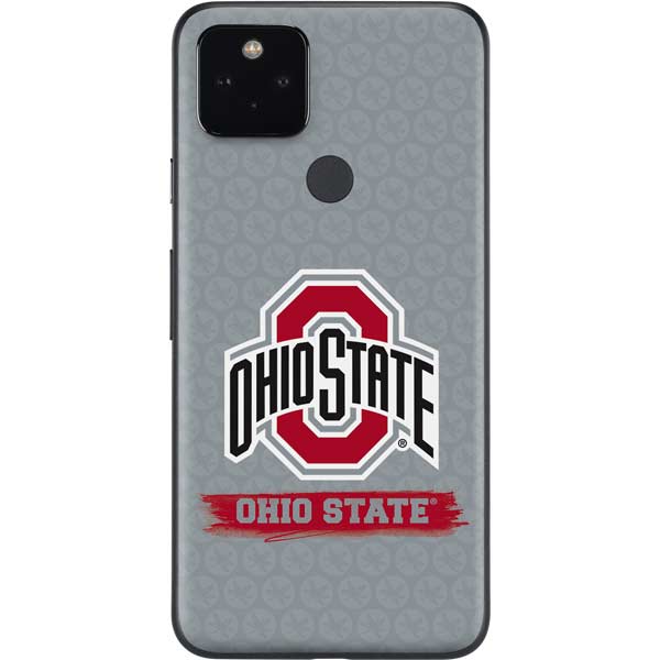 Ohio State Distressed Logo Skin for Google Pixel 4a 5G - Skinit