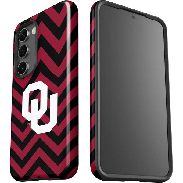 Oklahoma Sooners Chevron Galaxy S23+ Pro Case | Skinit