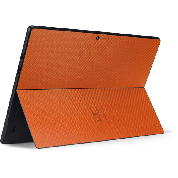 Orange Carbon Fiber Specialty Material Surface Pro 6 Skin – Skinit