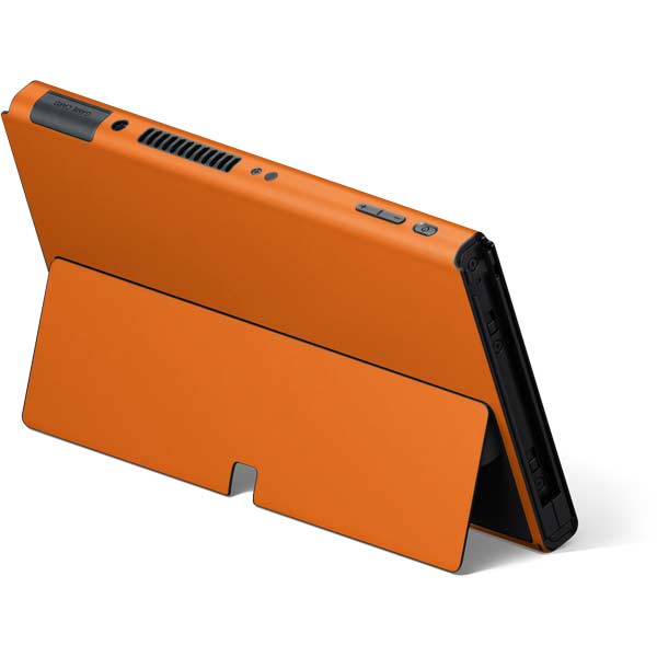 Orange Solid Nintendo Switch OLED (2021) Bundle Skin | Skinit