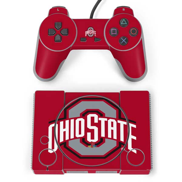 OSU Ohio State Buckeyes Red Logo Sony PlayStation Skin – Skinit