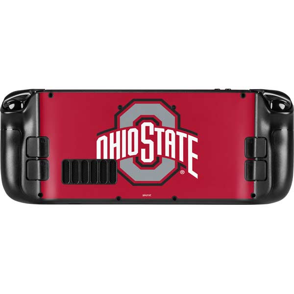 OSU Ohio State Buckeyes Red Logo Steam Deck Handheld Gaming Computer ...