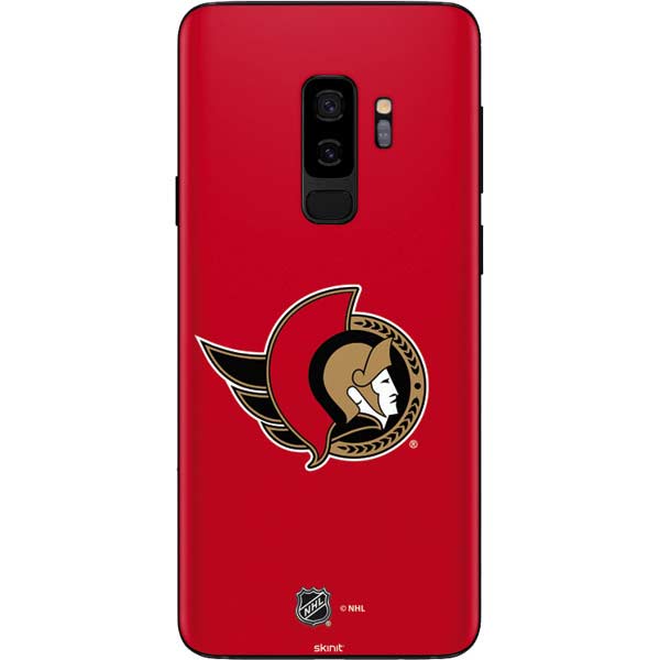 NHL Ottawa Senators Solid Background Galaxy S9 Plus Skin – Skinit