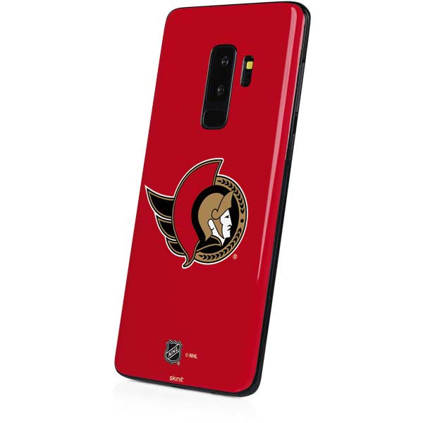 NHL Ottawa Senators Solid Background Galaxy S9 Plus Skin – Skinit