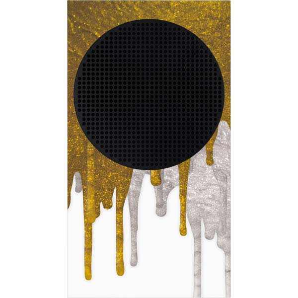 Paint Splatter Gold Microsoft Xbox Skin | Art – Skinit