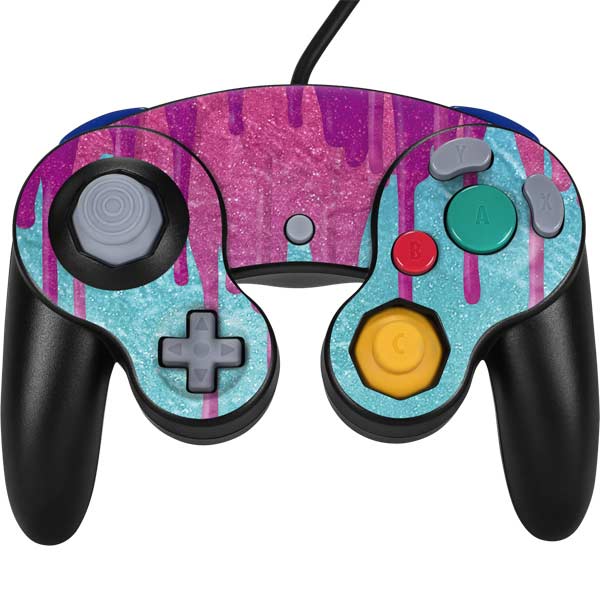 Paint Splatter Purple Nintendo GameCube Skin | Art – Skinit