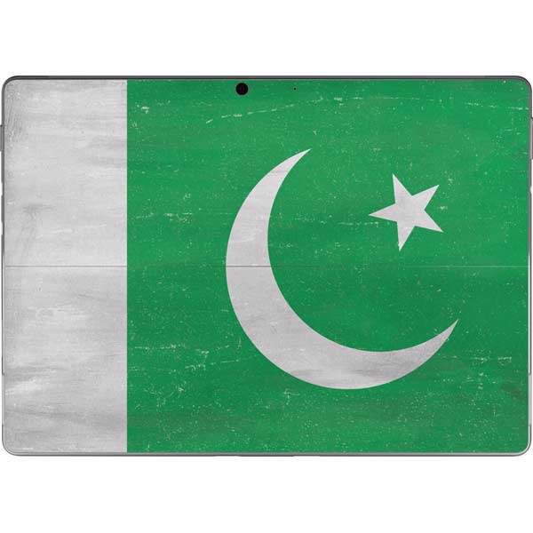 Pakistan Flag Distressed Surface Pro 9 Skin | Skinit