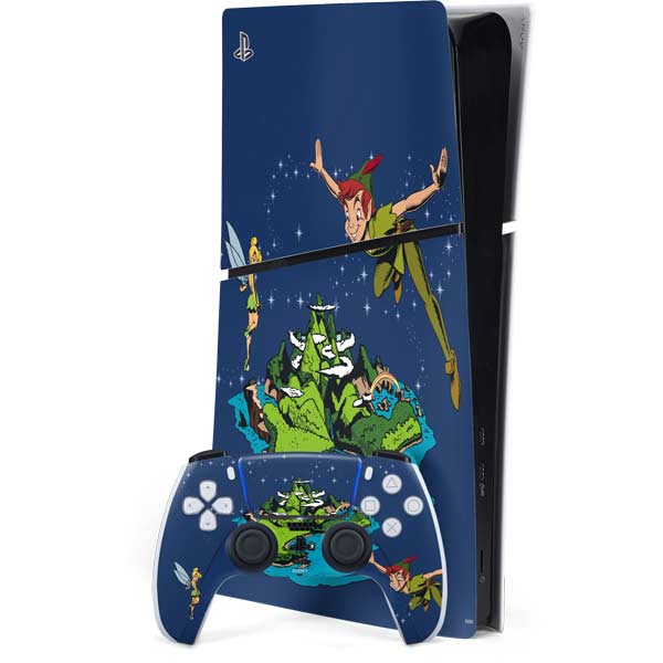 Disney Peter Pan and Tinker Bell in Neverland PS5 Slim Digital Edition ...