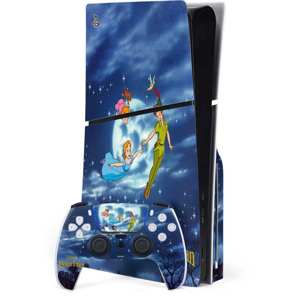 Disney Peter Pan Wendy and the Boys to Neverland Skin for PS5 Slim Disk ...