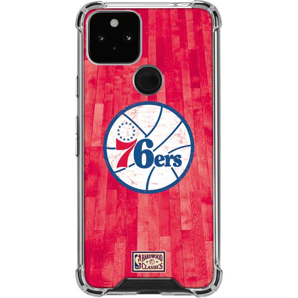 Philadelphia 76ers Hardwood Classics Google Pixel Clear Case | NBA – Skinit