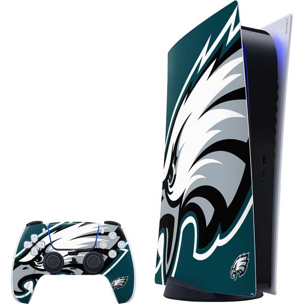 Philadelphia Eagles Large Logo PS5 Digital Edition Console & Controller ...