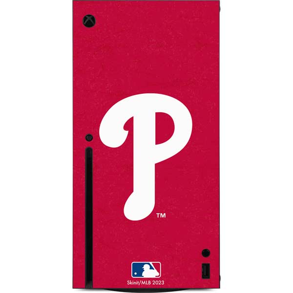 Philadelphia Phillies - Solid Distressed Microsoft Xbox Skin | MLB – Skinit