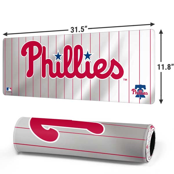 Skinit Philadelphia Phillies Home Jersey XL Gaming Mouse Pad
