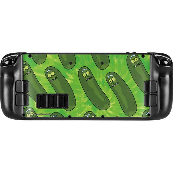Pickle Rick Pattern Steam Deck Handheld Gaming Computer Skin – Skinit