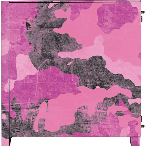 Pink Camouflage Corsair 4000D Tempered Glass Mid-Tower ATX Case Skin ...
