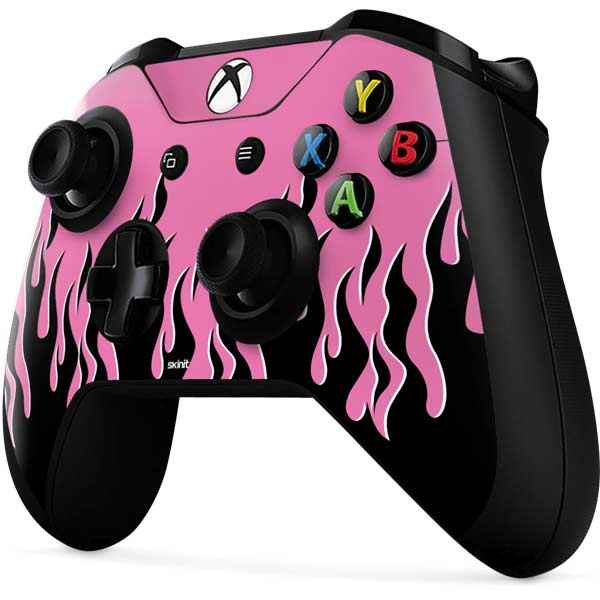 Pink Flames Microsoft Xbox Skin | Art – Skinit