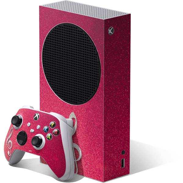 Pink Glitter Music Note Microsoft Xbox Skin – Skinit