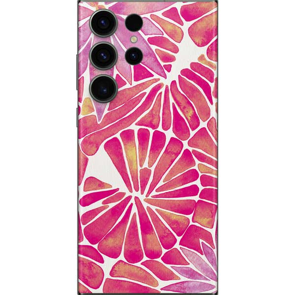 Pink Water Lilies Galaxy S23 Ultra Skin | Skinit