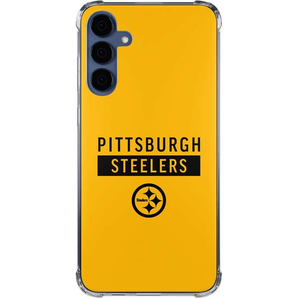 NFL Pittsburgh Steelers Yellow Performance Series Galaxy S24 Clear Case ...