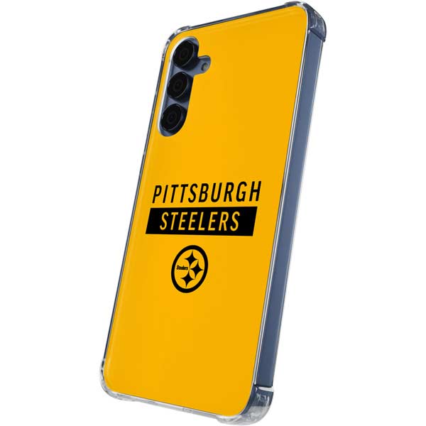 NFL Pittsburgh Steelers Yellow Performance Series Galaxy S24 Clear Case ...