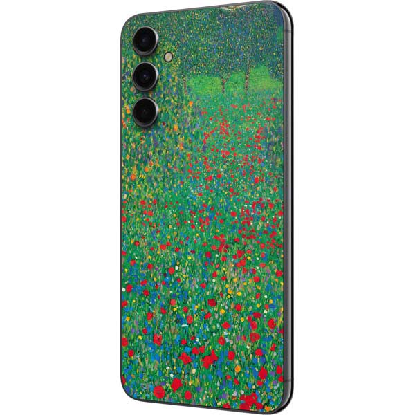 Poppy Field by Gustav Klimt Galaxy A14 5G Skin | Skinit