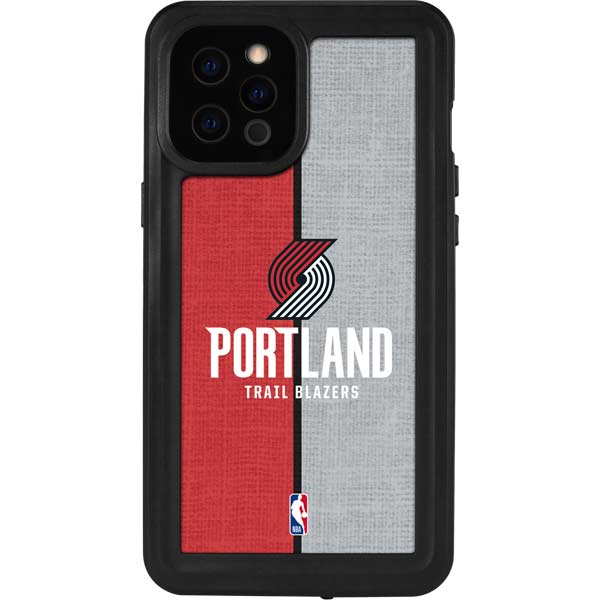 iPhone 12 Pro Max Portland Trail Blazers Canvas Waterproof Cases | Skinit