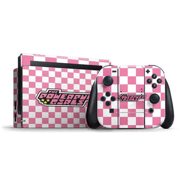 Powerpuff Girls Checkered Nintendo Switch Skin – Skinit