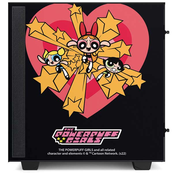 Powerpuff Girls Gold Stars NZXT H510 Compact ATX Mid-Tower Case Skin ...