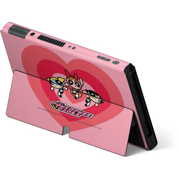 Powerpuff Girls Hearts Nintendo Switch OLED (2021) Bundle Skin | Skinit