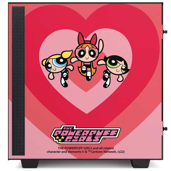Powerpuff Girls Hearts NZXT H510 Compact ATX Mid-Tower Case Skin – Skinit