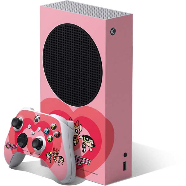 Xbox Series S Skins - Official Cartoon Network Powerpuff Girls Hearts ...