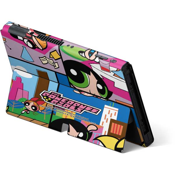 Powerpuff Girls Patches Nintendo Switch OLED (2021) Bundle Skin | Skinit