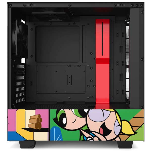 Powerpuff Girls Patches NZXT H510 Compact ATX Mid-Tower Case Skin – Skinit