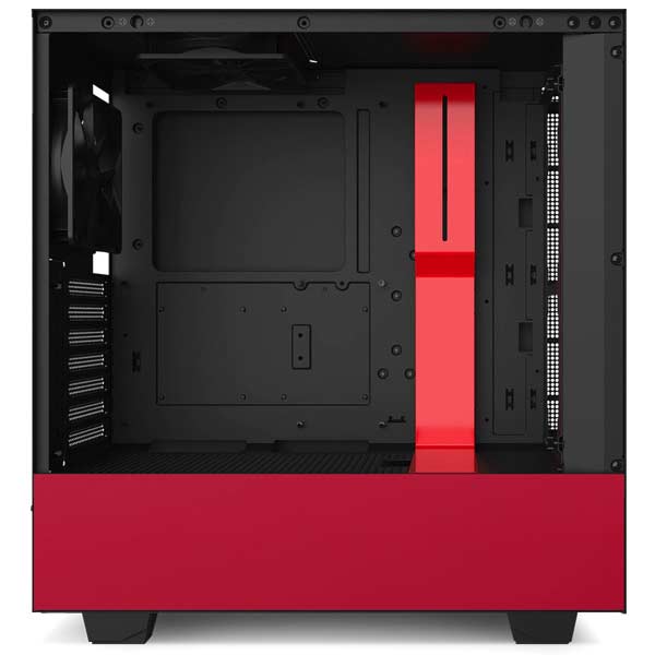 Primary Logo Red NZXT H510 Compact ATX Mid-Tower Case Skin – Skinit
