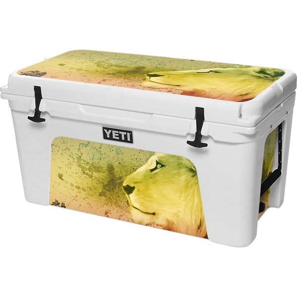 Profile of the Lion of Judah YETI Tundra 75 Hard Cooler Skin | Skinit