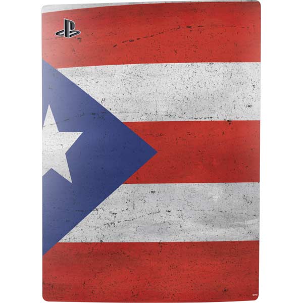 Puerto Rico Flag Distressed Sony PlayStation Skin – Skinit