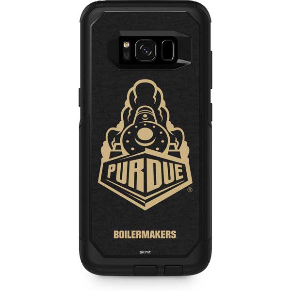 Purdue University Signature Logo OtterBox Commuter Galaxy Skin | Skinit