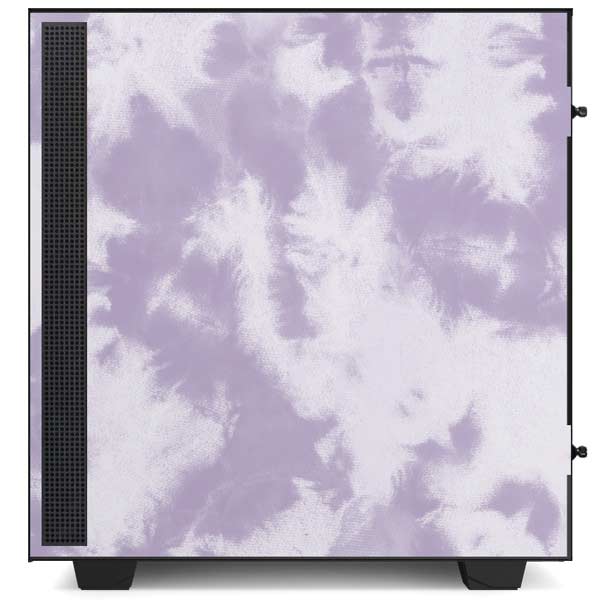 Purple and White Tie Dye NZXT H510 Compact ATX Mid-Tower Case Skin – Skinit